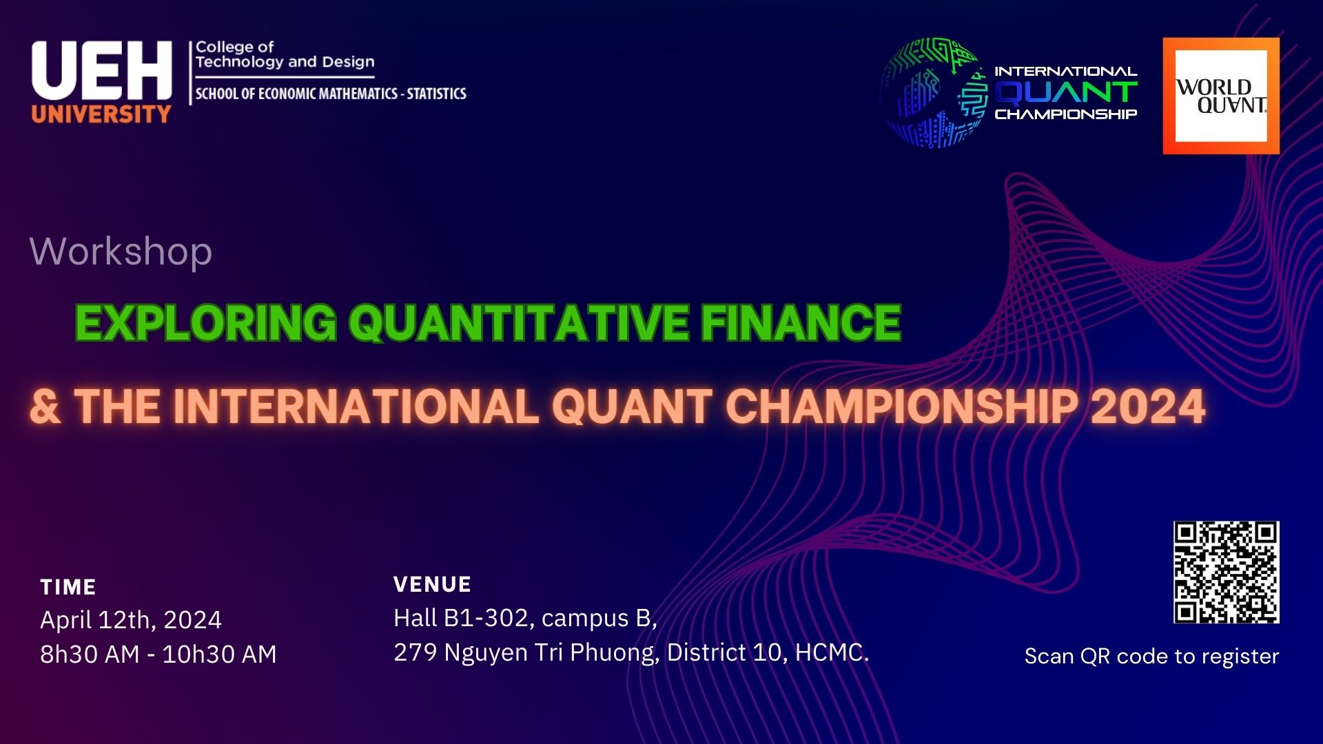 Thông báo mời sinh viên đăng ký tham dự workshop về Tài chính định ...